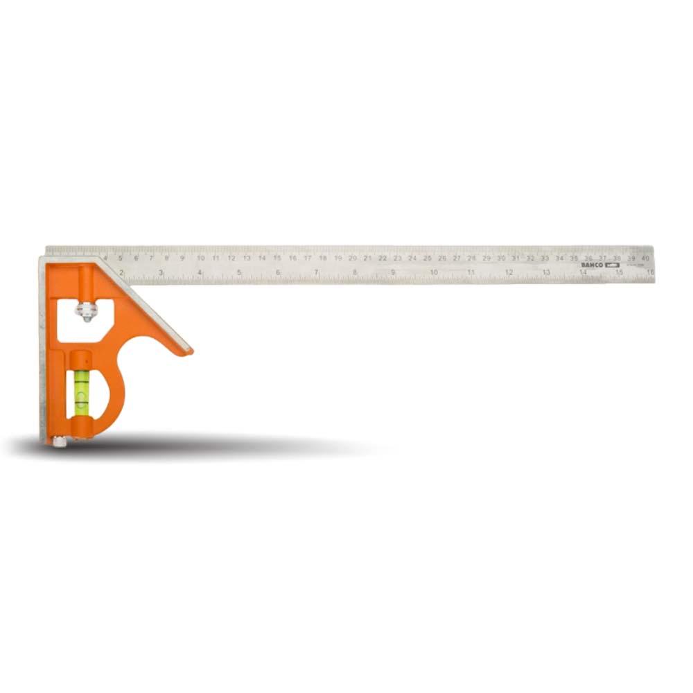 square ruler with level