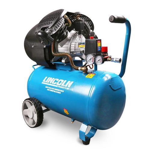 Lincoln LV30 50L 3.0HP V Twin Air Compressor