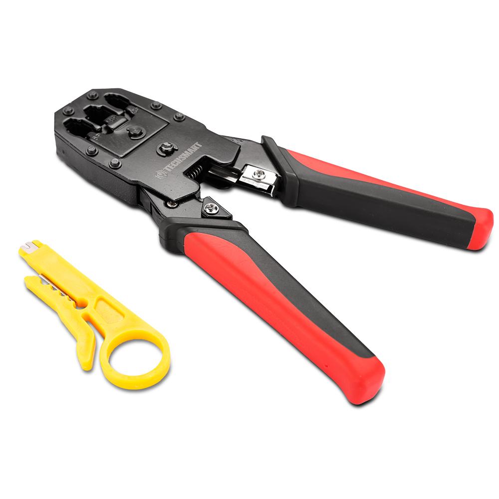 Techsmart TDCCT Data Cable Crimper with Cable Stripper
